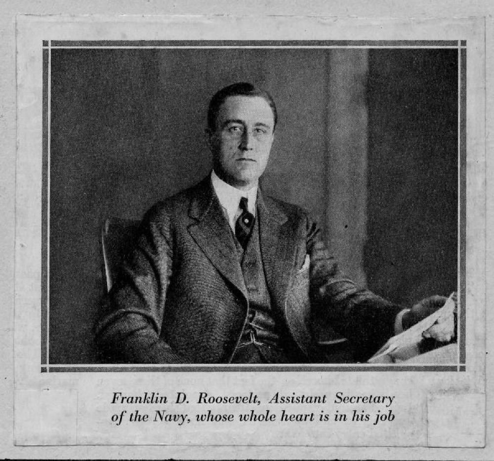 Franklin D. Roosevelt, Assistant Secretary of the Navy, c. 1913