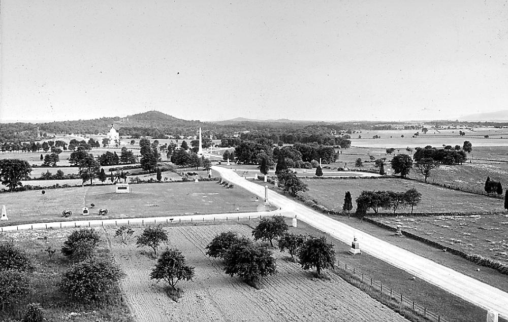 Cemetery Ridge at Gettysburg, Civil War Battlefield, 1913