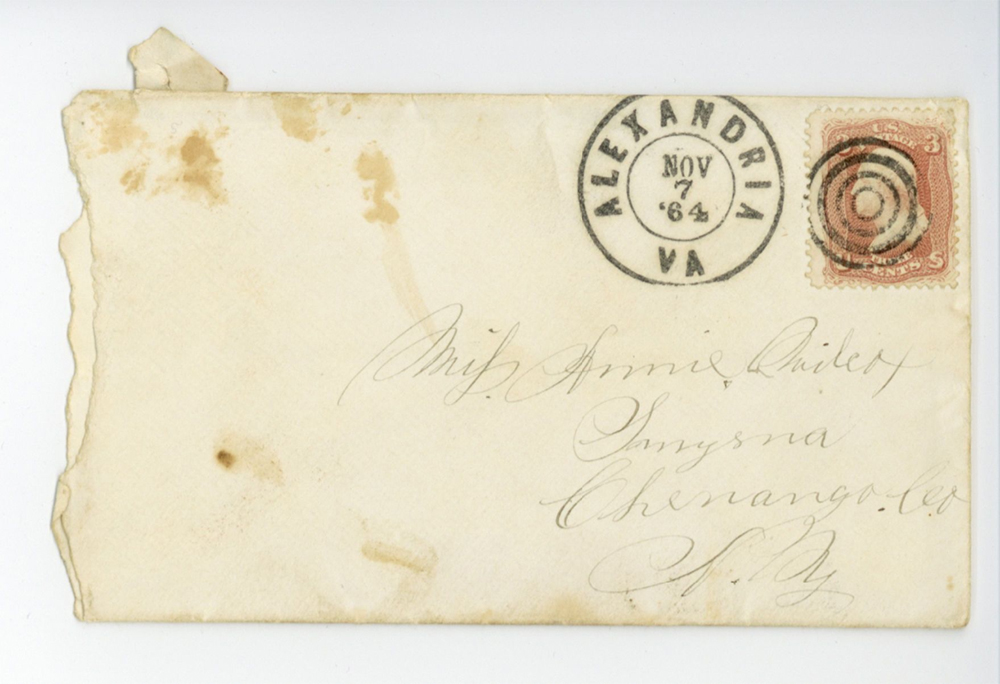 Letter to Anna Wilcox from William S. Pike in November 1864