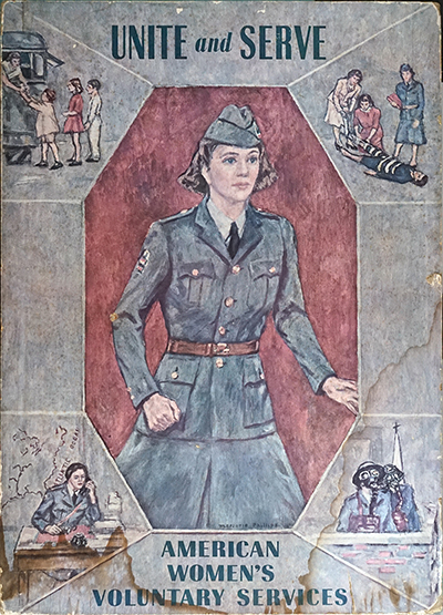 American Women’s Voluntary Services Poster, World War II