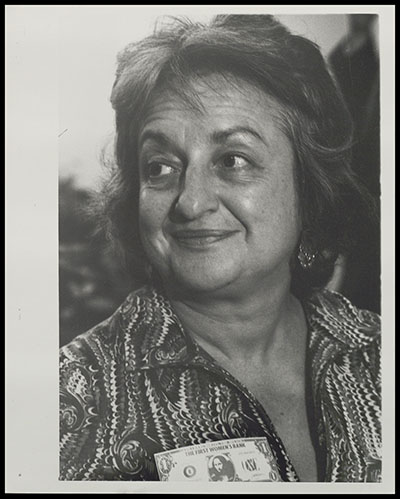 Betty Friedan, Founder of the First Women's Bank