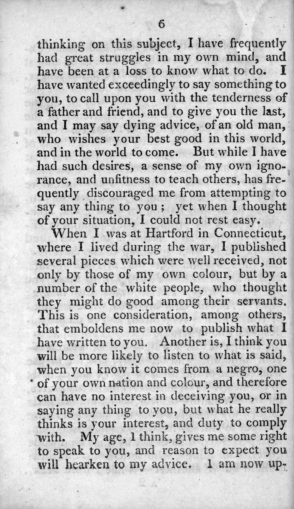 Jupiter Hammon, An Address to the Negroes of New York State